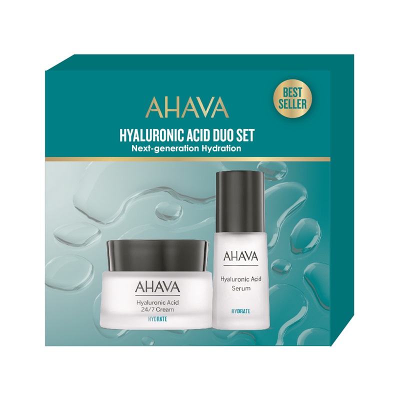 AHAVA Hyaluronic Acid Duo Set, 24/7 Cream, Ενυδατική Κρέμα με ...