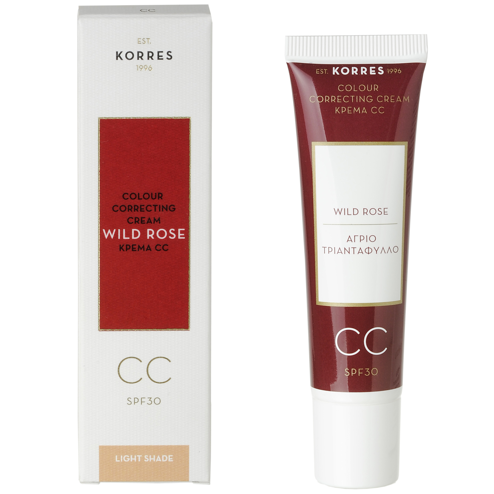 KORRES ΑΓΡΙΟ ΤΡΙΑΝΤΑΦΥΛΛΟ ΚΡΕΜΑ CC LIGHT 30ml | Gea Pharmacy