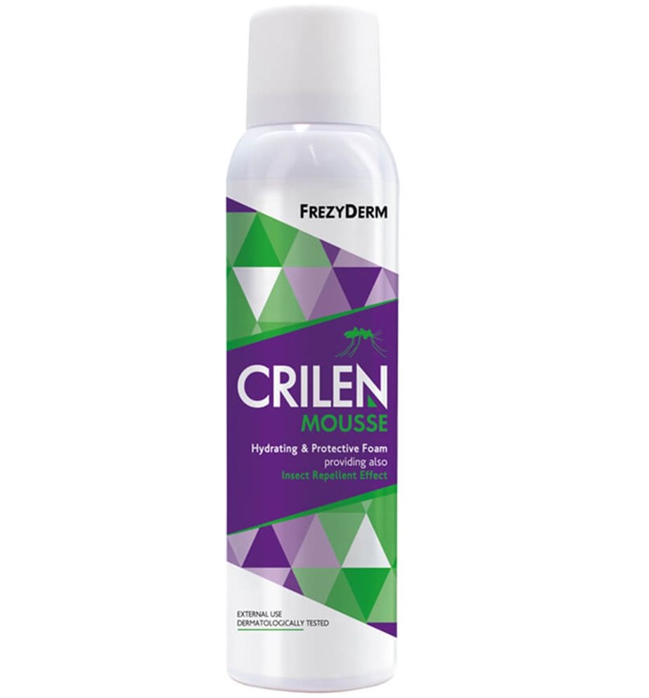 FREZYDERM Crilen Mousse, Εντομοαπωθητικός Αφρός - 150ml | Gea Pharmacy