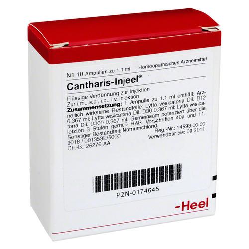 HEEL Cantharis Injeel 10 Amps | Gea Pharmacy