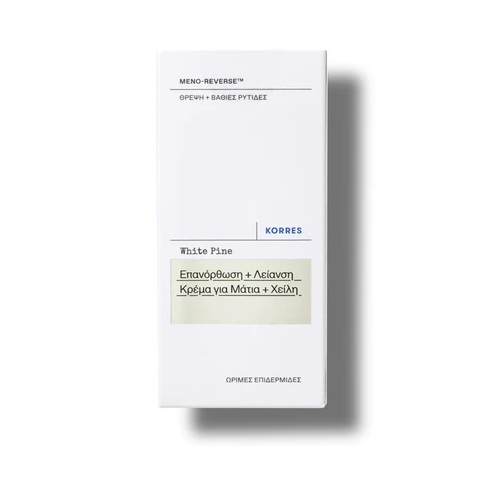 KORRES White Pine Eye & Lip Contour Cream, Λευκή Πεύκη Κρέμα για Μάτια ...