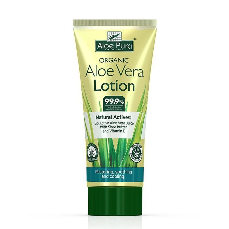 OPTIMA Aloe Pura, Organic Aloe Vera Lotion With Shea Butter - 200ml | Gea Pharmacy