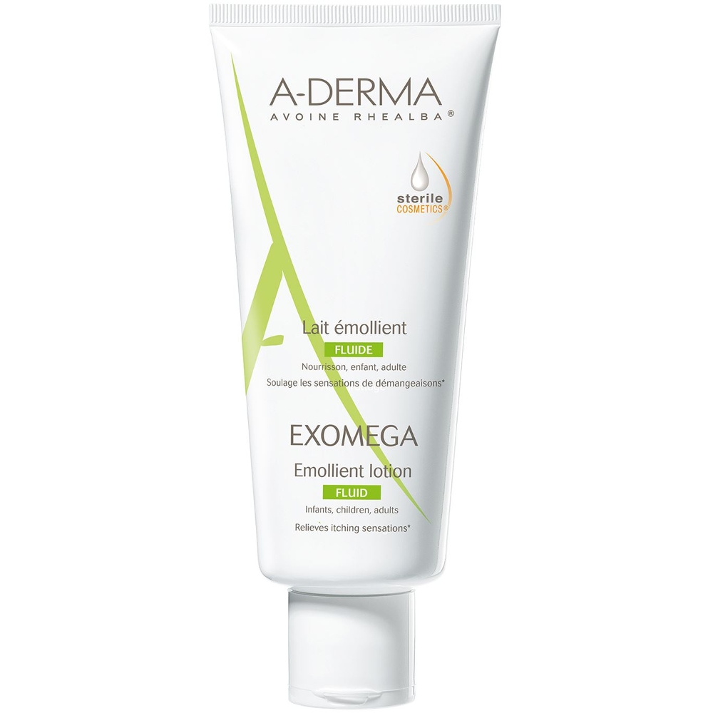 A-DERMA EXOMEGA Lait Emollient 200ml | Gea Pharmacy