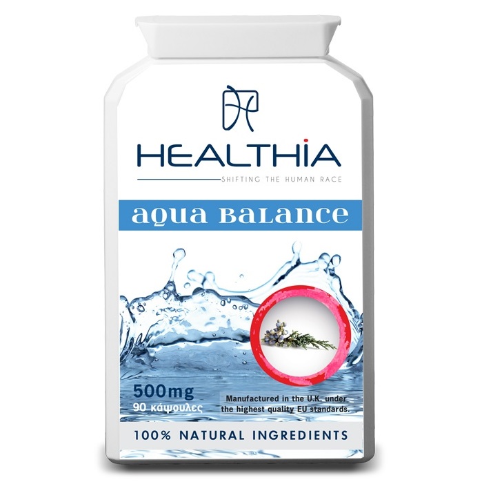 HEALTHIA Aqua Balance 500mg - 90caps | Gea Pharmacy