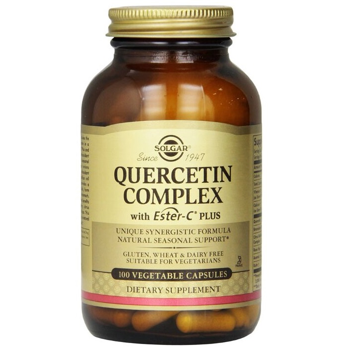 SOLGAR Quercetin Complex With Ester C, Κουερσετίνης & Βιταμίνη C ...