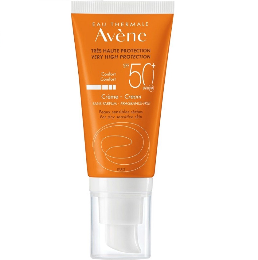 AVENE Creme Sans Parfum SPF50+, Αντηλιακή Κρέμα Χωρίς Άρωμα - 50ml ...