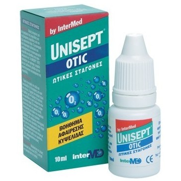 INTERMED Unisept Otic Ear Drops, Ωτικές Σταγόνες - 10ml | Gea Pharmacy